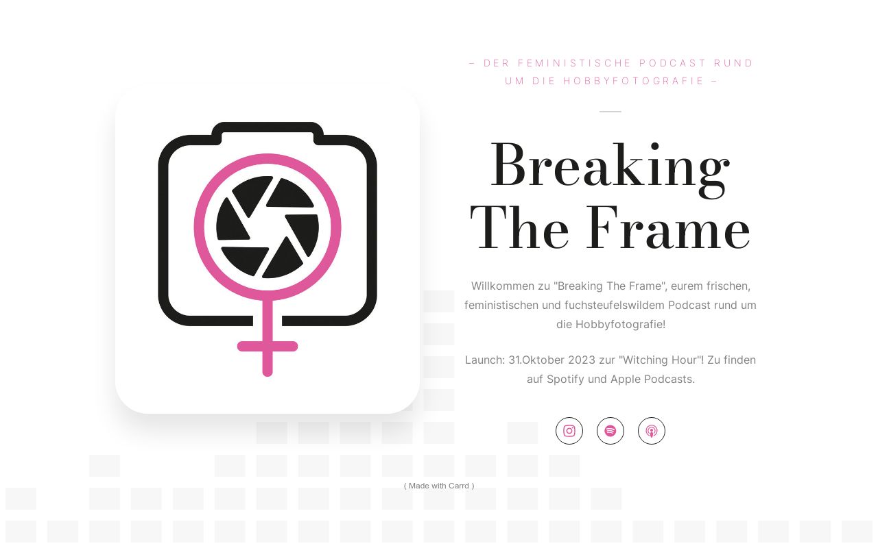 Feministischer Podcast: Breaking The Frame
